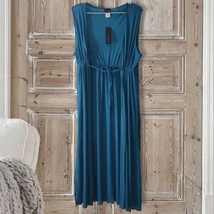 Cove | Swim | Coverme Teal Maxi Coverup Resort Beachwear | Poshmark
